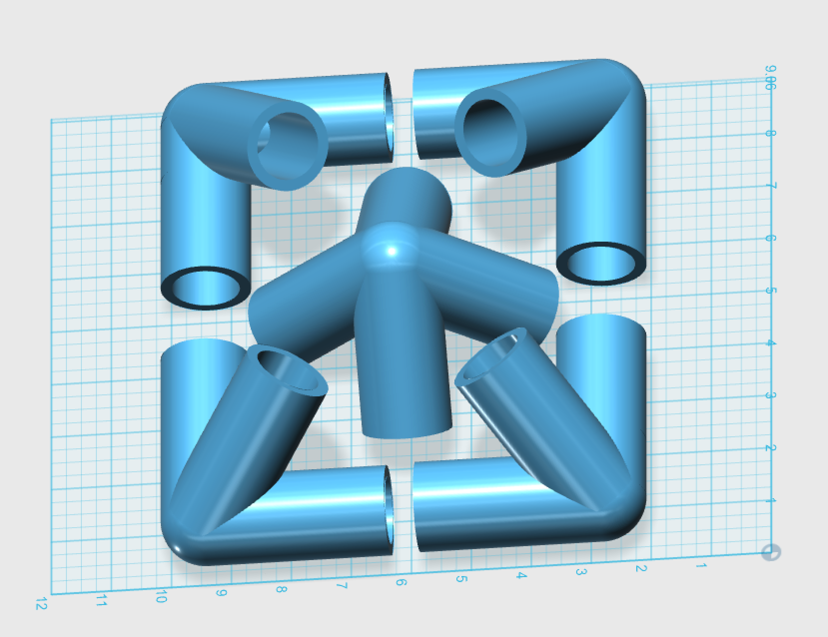 3D Printed Great Pyramid Connector Kit - Andy Maker